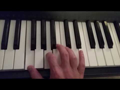 How to play an F Major 7 Chord on piano
