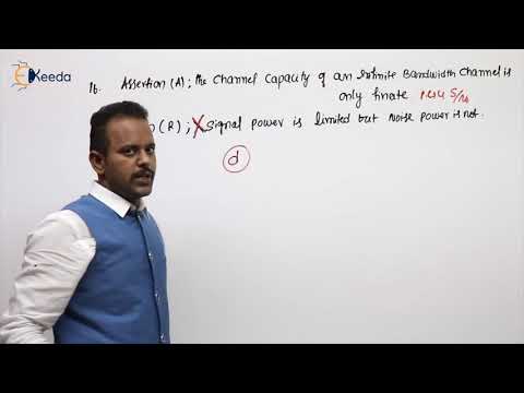Mastering Channel Capacity Problems For GATE Communications - Part 3 Video Lecture ...
