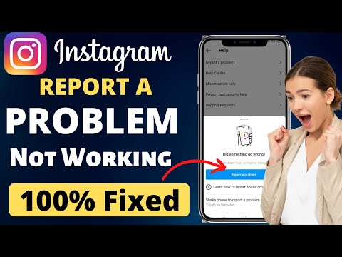 How to report a problem on instagram | Shake phone to report a problem instagram