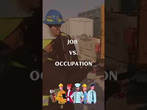 Occupation vs Job