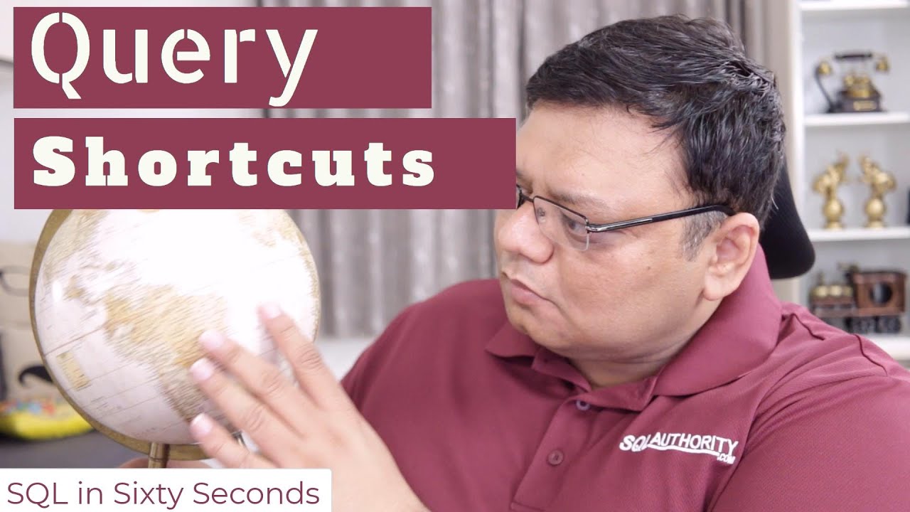 Efficiency Trick - Query Shortcuts - SQL in Sixty Seconds 143
