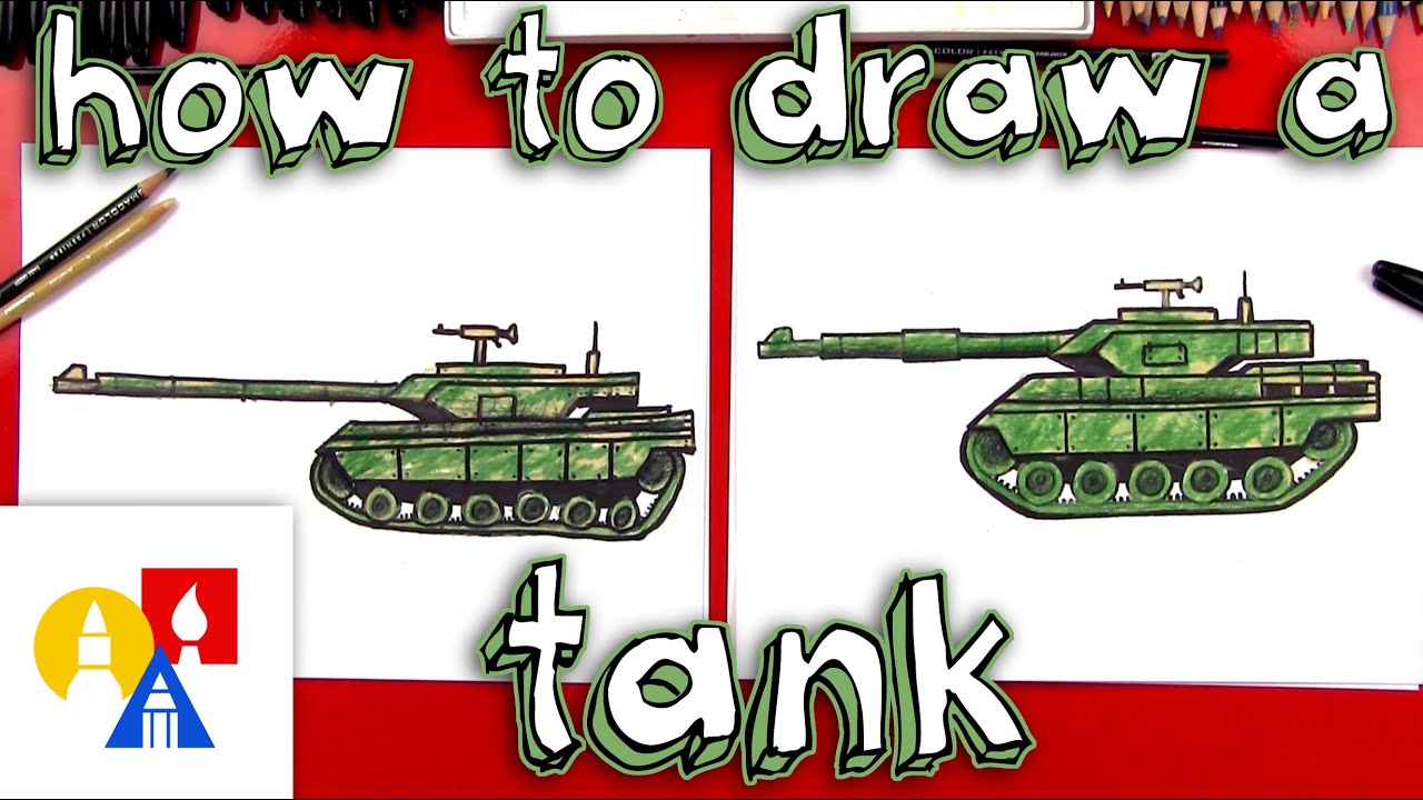 How To Draw A Realistic Tank
