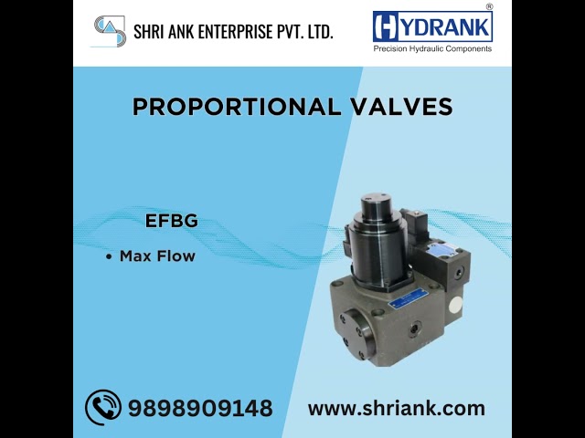 Proportional Valves EFBG Series - Yuken Type Proportional Valves EFBG ...