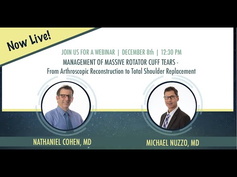 MANAGEMENT OF MASSIVE ROTATOR CUFF TEARS