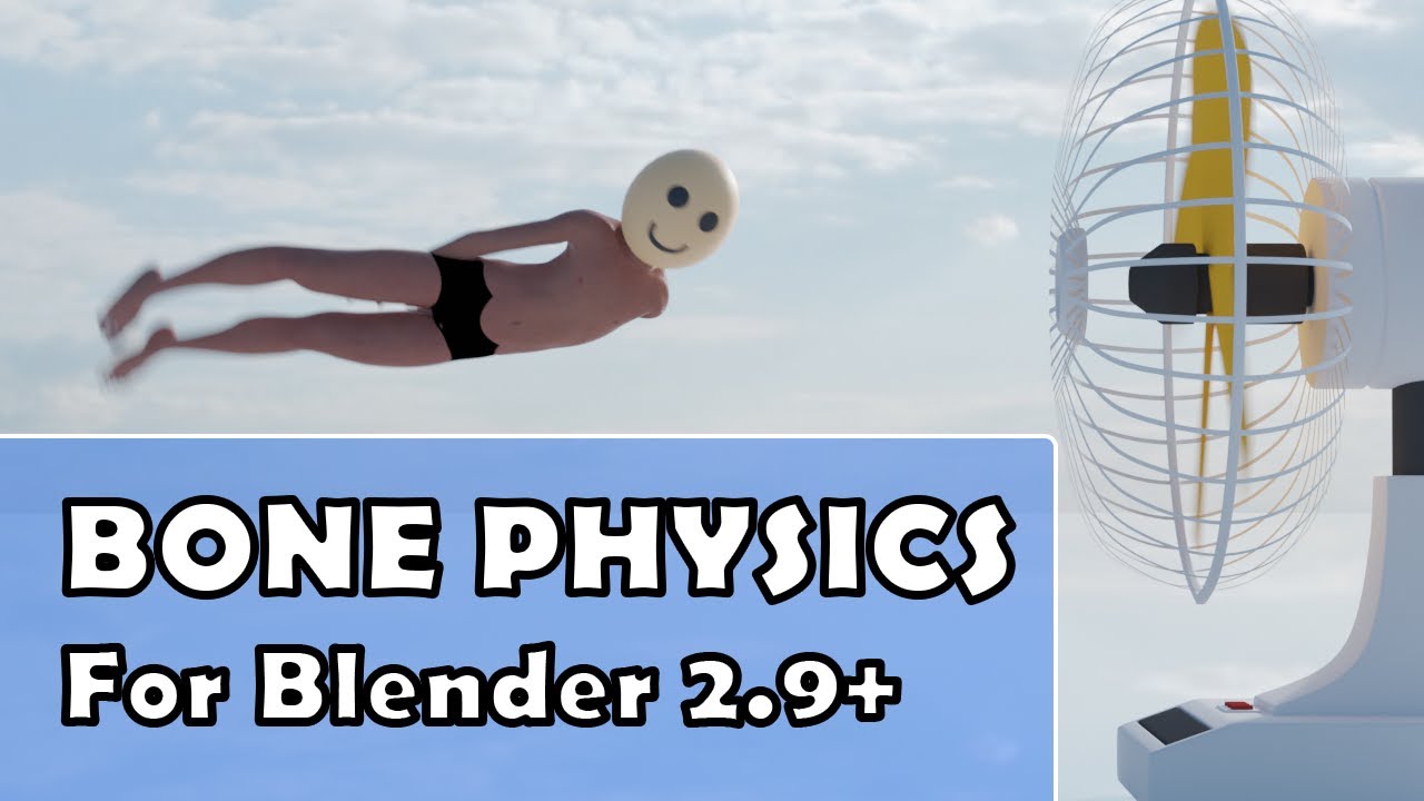 [Blender] Cloth-based Bone Physics Plugin