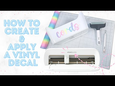 How To Make Vinyl Decals with Cricut | Beginner Cricut Projects| Cricut Design Space Tips