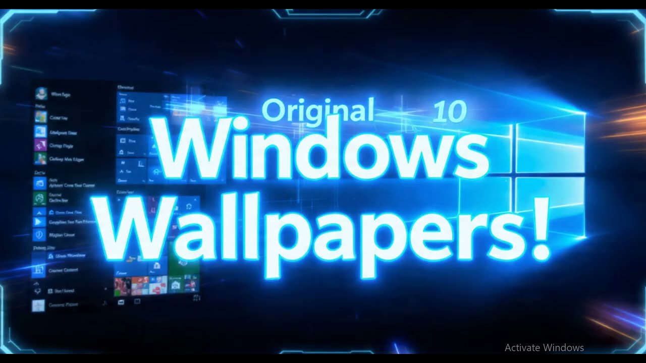 How to find and download original Windows setup background wallpapers in high resolution