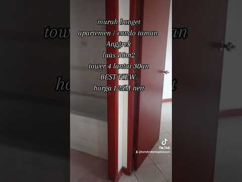 murah banget , apartemen taman anggrek uk 2 BR ( 88m2 ) hanya 1.25M Nettt