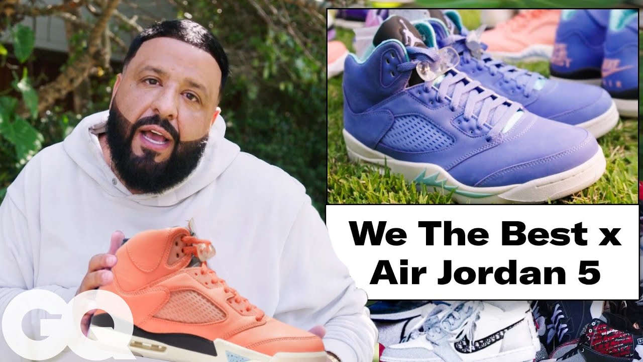 DJ Khaled Shows Off His Sneaker Collection & New 