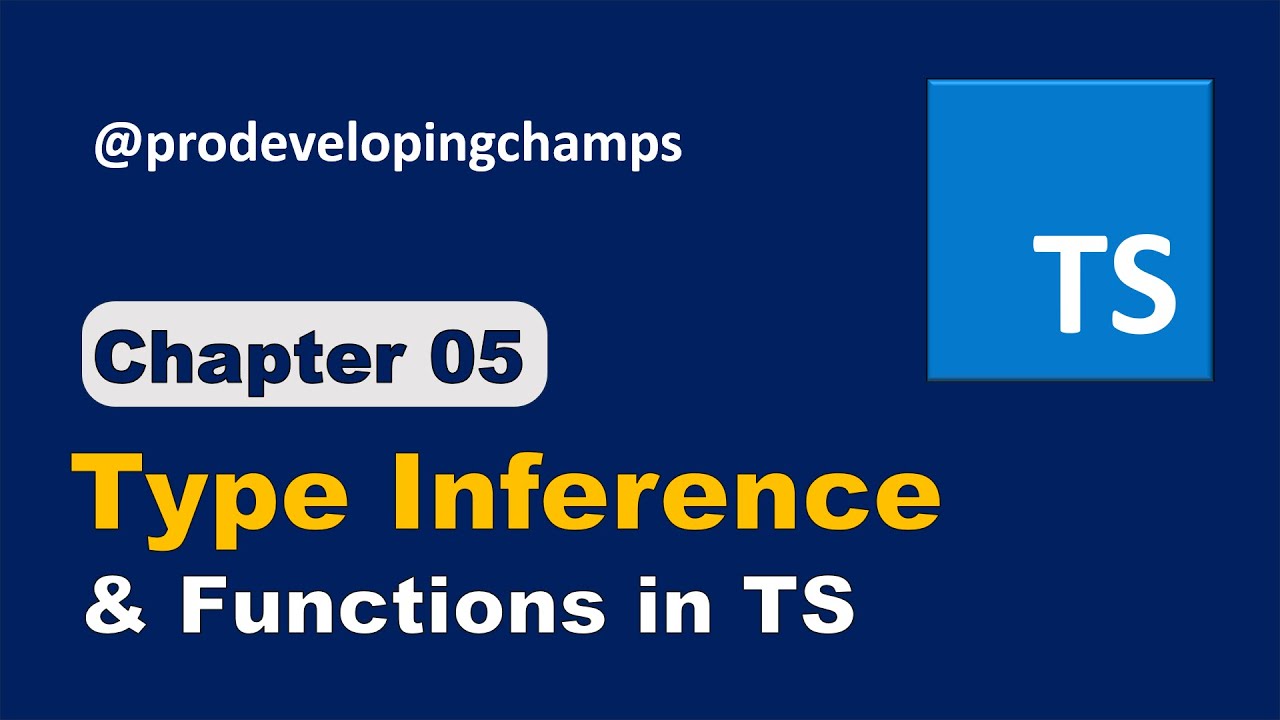 Typescript tutorial #5: Type Inference & Functions in Typescript