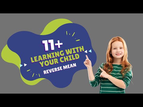 Riviera Tuition | 11+ Maths: Reverse Mean