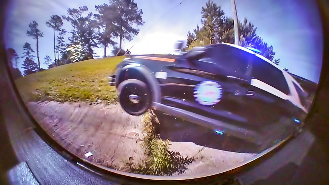 133mph Police Chase Ends in Total Chaos