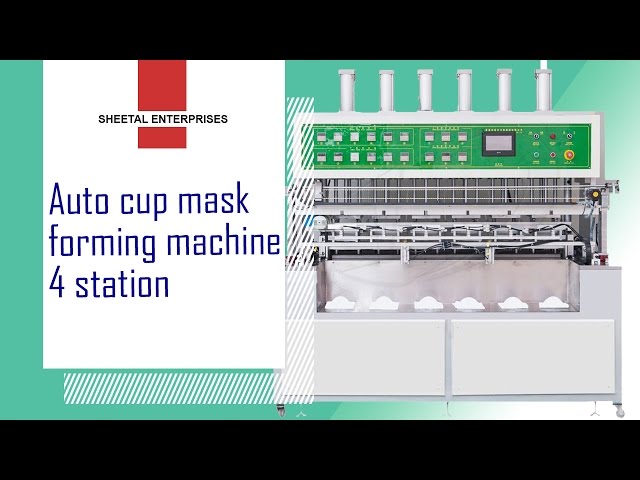 Surgical Face Mask Making Machinery - M10 Folded Mask Machine ...