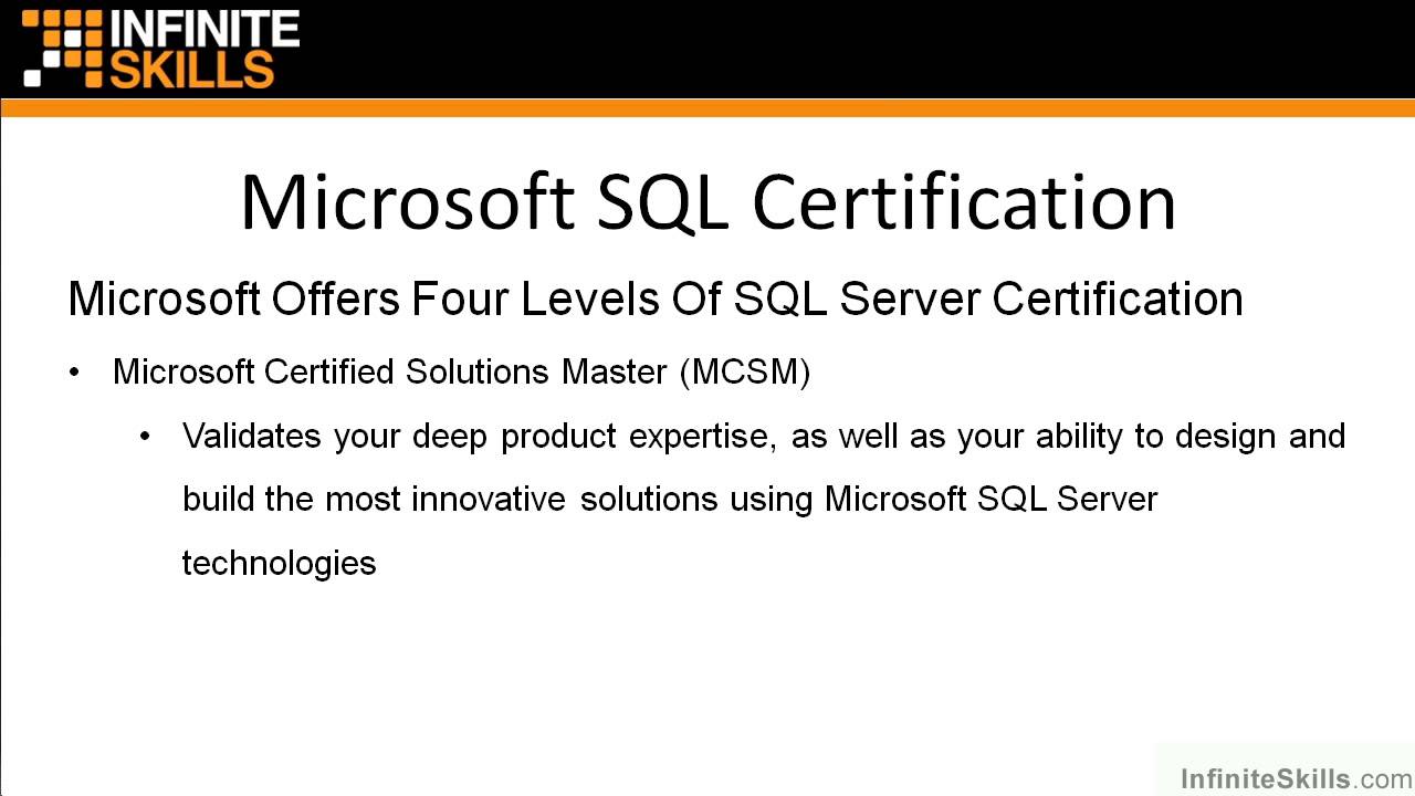Microsoft SQL Server Exam 70-461 Tutorial | Microsoft SQL Certification