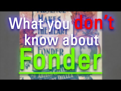 How to Say Fonder in English? | How Does Fonder Look? | What is Fonder?