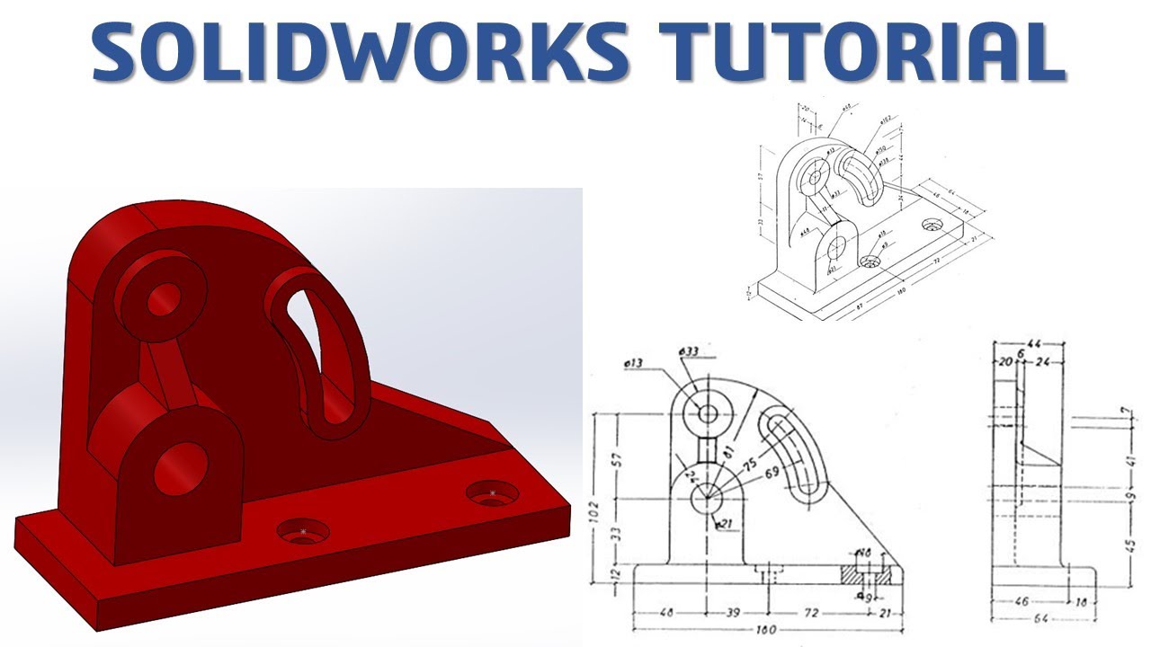 Solidworks Tutorial #34 | 3D Modeling Basic Beginers