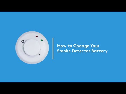 How to Change the Battery in your ADT Wireless Smoke Detector for Safewatch Pro 3000 or TS Panels