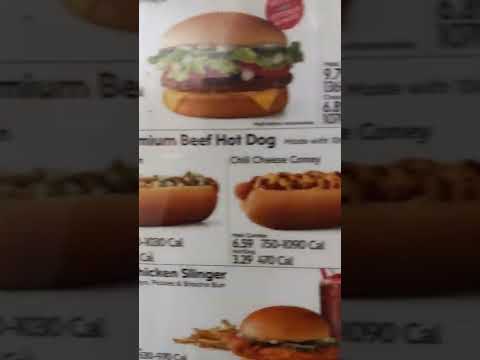 Sonic Menu #sonic #food