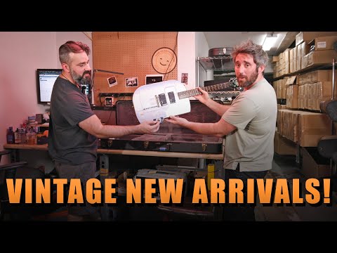 WEIRDEST Guitar We’ve Ever Seen! Vintage New Arrivals