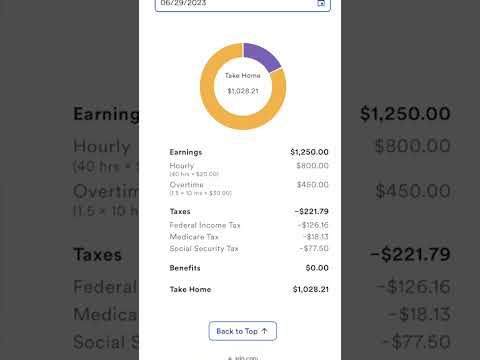 How to estimate your TAXES when you are paid HOURLY