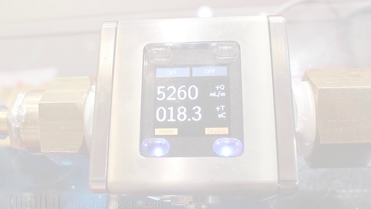KOBOLD Magnetic inductive Flowmeter  MIM https://youtu.be/w4HWBKOQ_fE