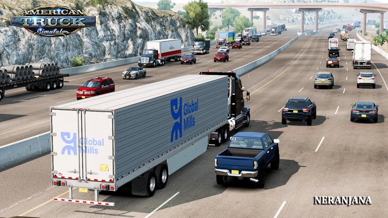 Real Traffic Density and Ratio ATS v1.36.a - ATS