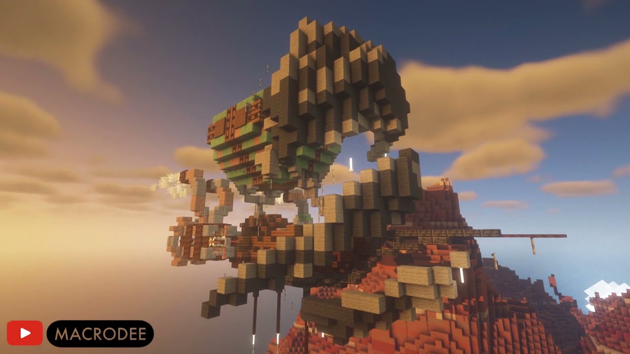 Steampunk Airship - [World Download]