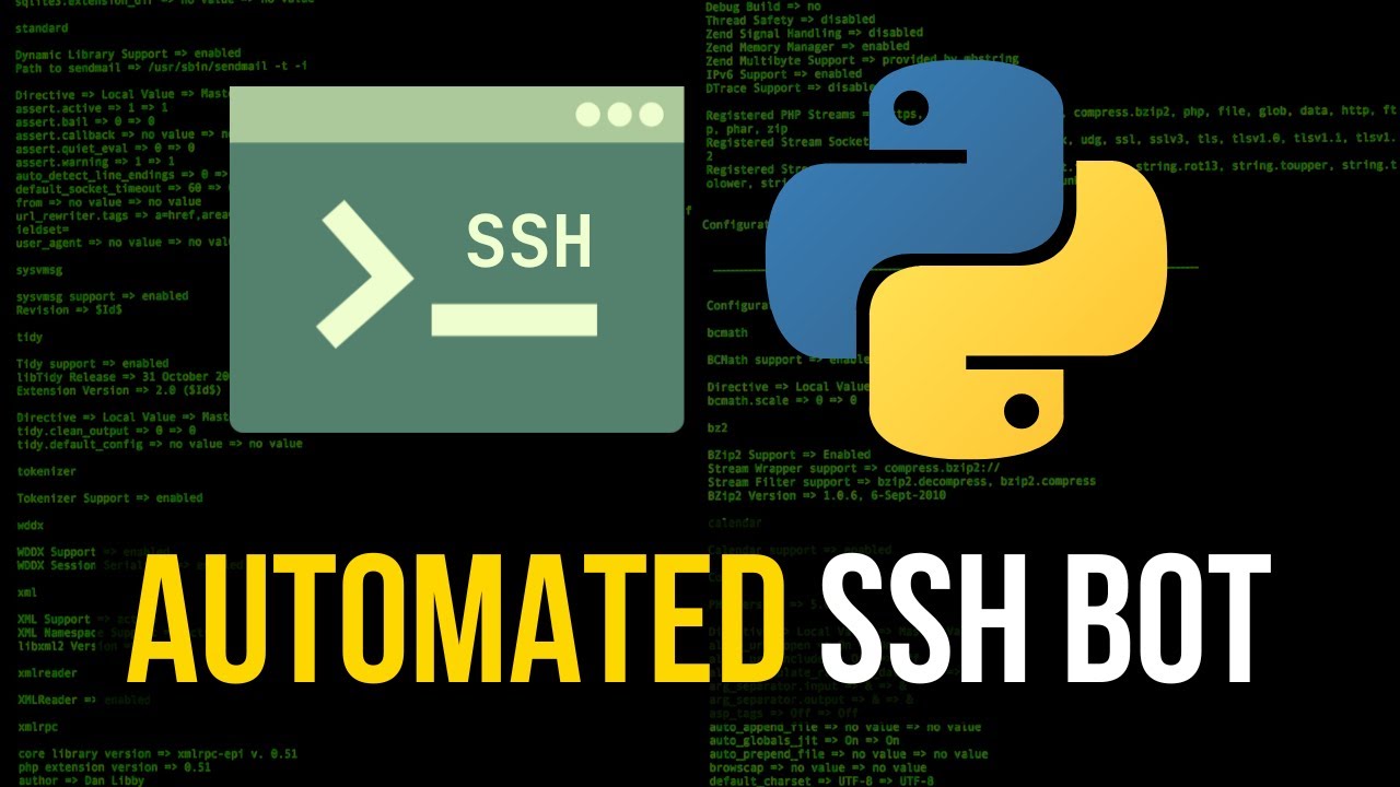 Simple Automated SSH Python Bot