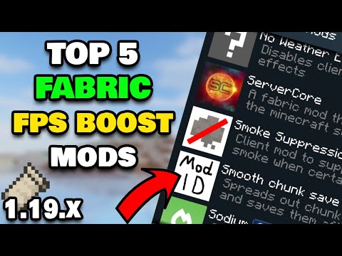 Minecraft Java 1.19.2 Top 5 Best Fabric FPS Performance Boost Mods Fabric FPS Boost 1.19.2