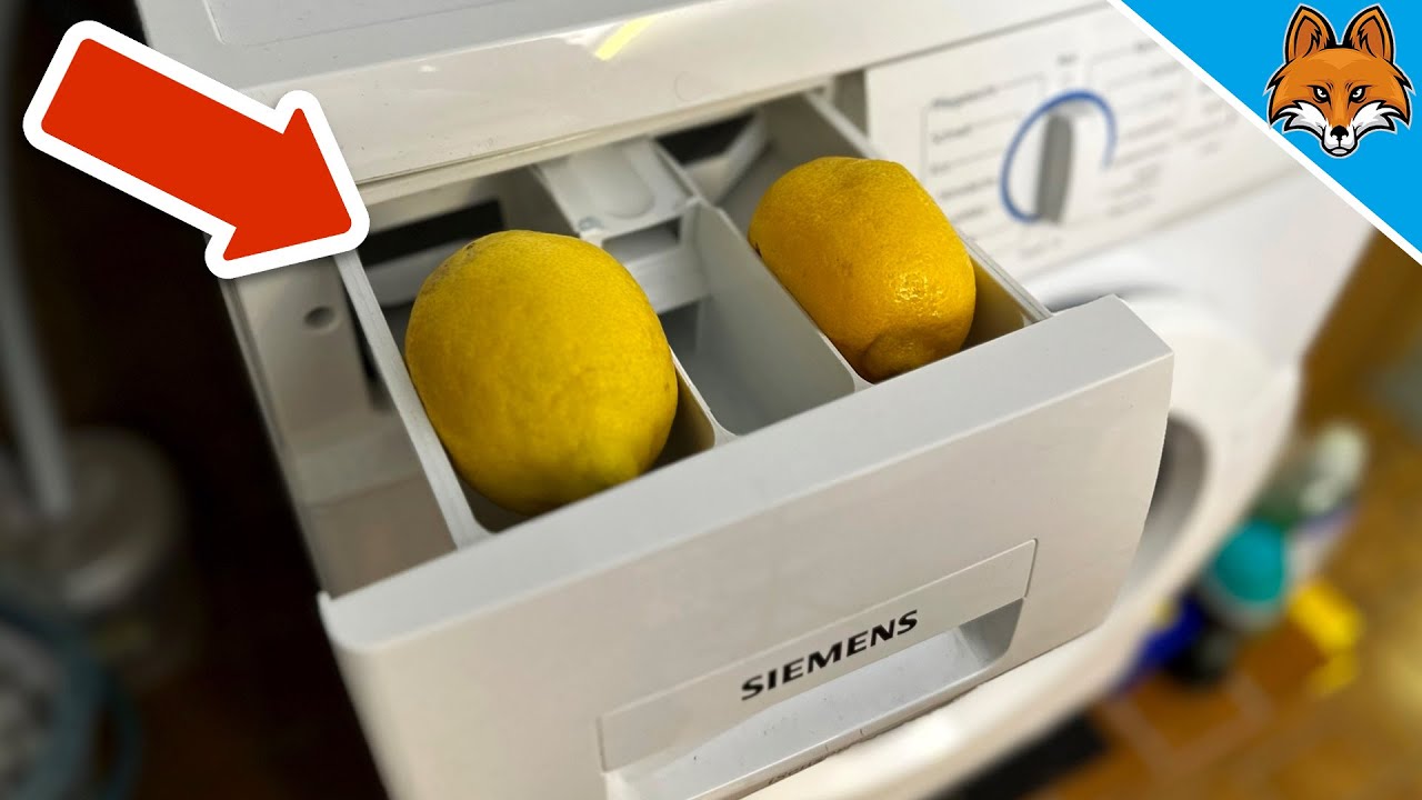 Put 2 Lemons in the Detergent Compartment for This Cleaning Hack ...