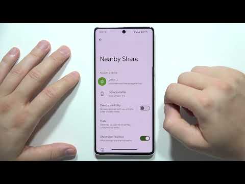 Android 15: How to Turn On/Off Nearby Share