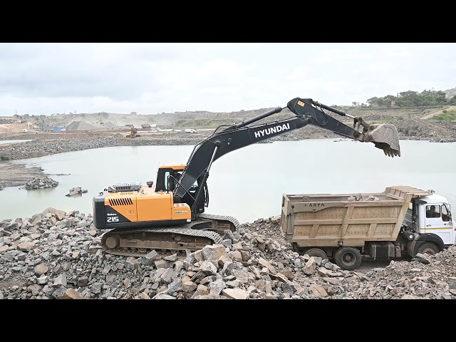 Hydraulic Excavators - Hyundai Hydraulic Excavator R215L Smart Plus ...