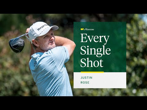 Justin Rose’s First Round | Every Single Shot | The 2025 Masters