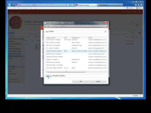 SharePoint - Groups And Permissions