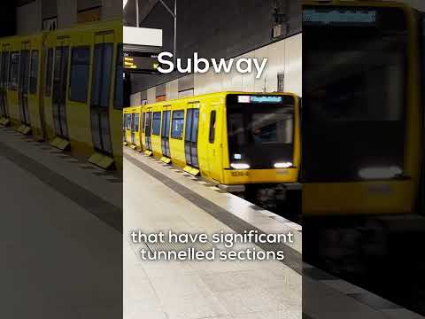 The many modes of rapid transit! #shorts #subways #transit #train