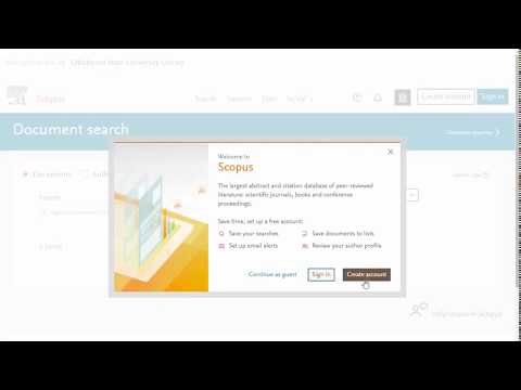 How to Download Abstracts and Full-Text Journal Articles in Scopus