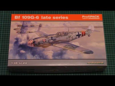 Eduard 1/48 Bf 109G-6 Late Series Profipack (2016 New-Tool) (82111)