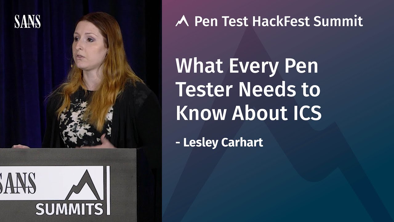 Video: What Every Pen Tester Needs to Know About ICS | LAI