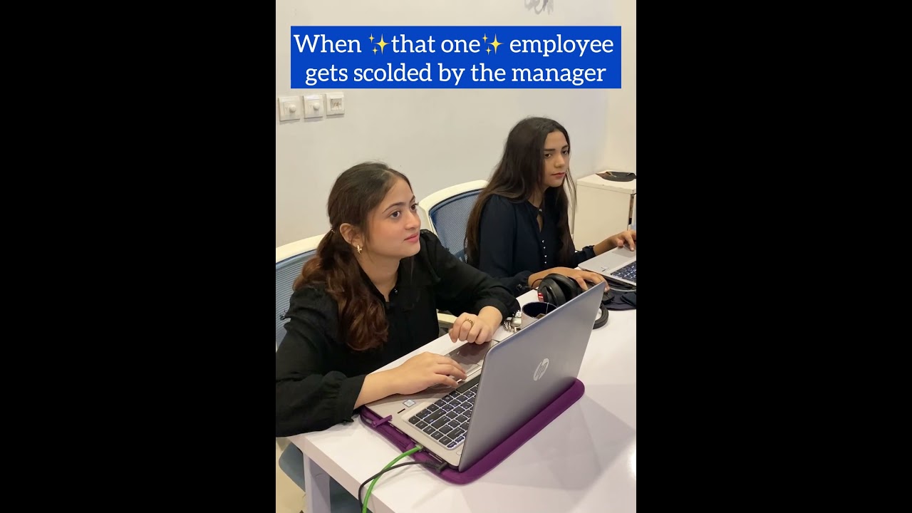 When That One Employee Gets Scolded  😏