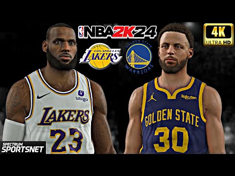 NBA 2K24 PC Realistic Mod (4K60) | Lakers vs Warriors
