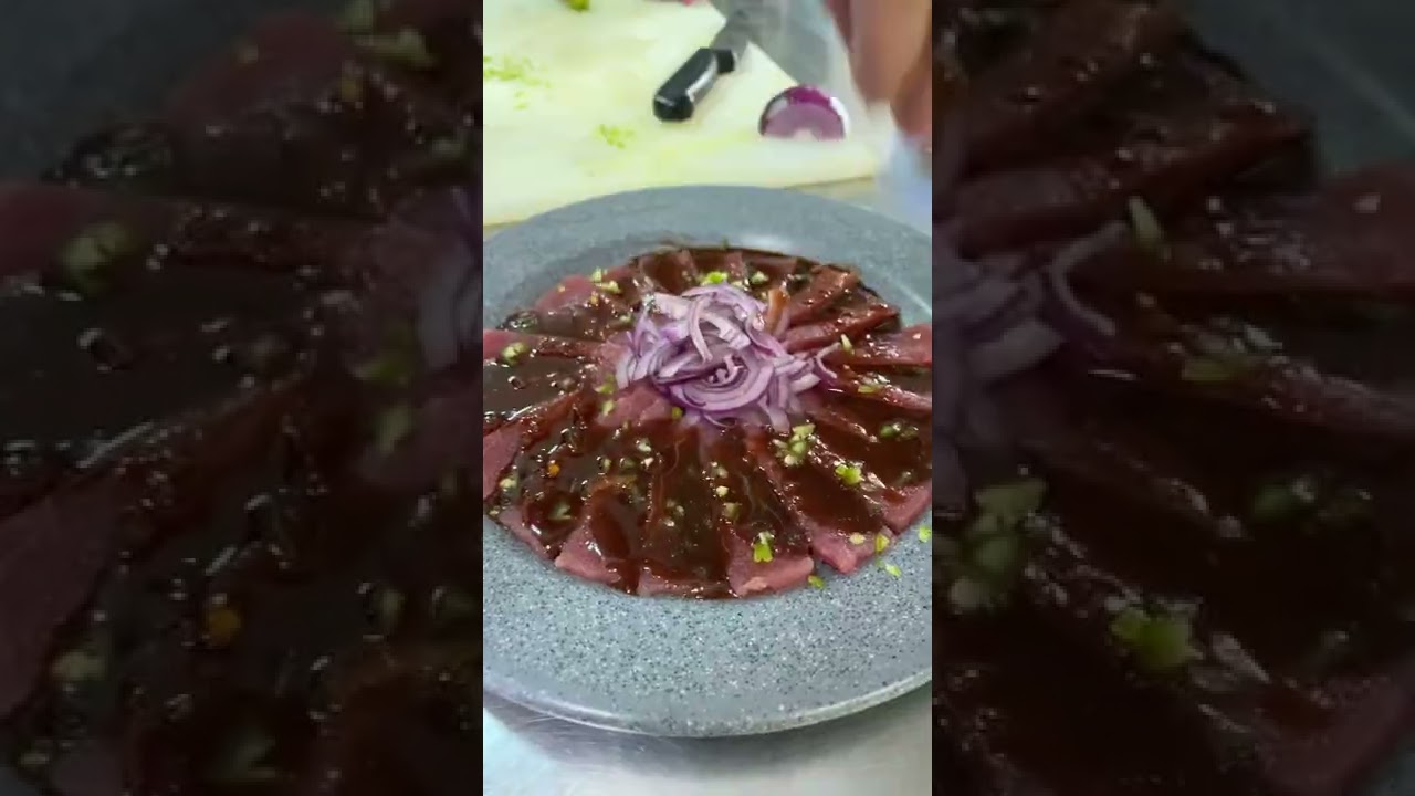 Sashimi de Atún 🤤❤️ Quieren receta completa?