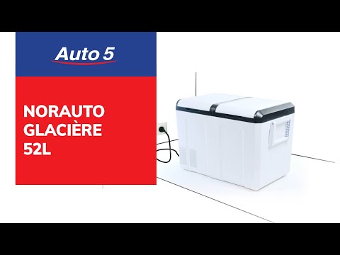 Glacière NORAUTO 52L 12/24/230V compression à roues - Auto5