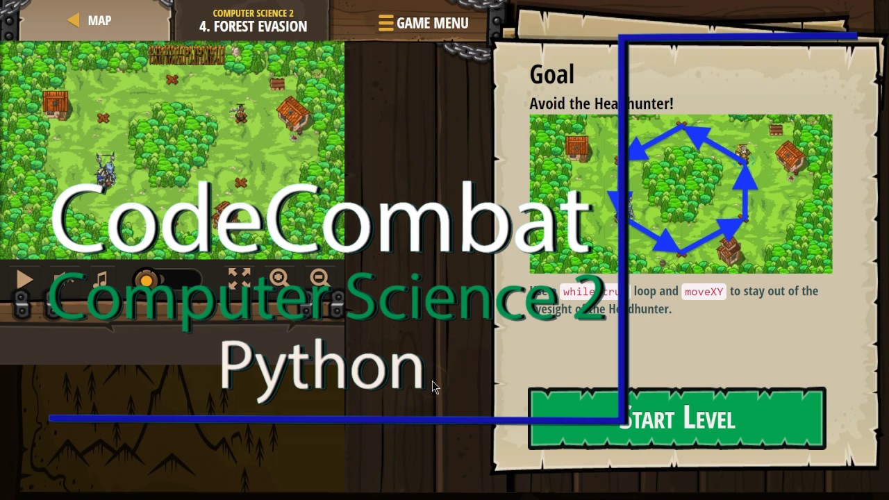 CodeCombat Level 4 Python Computer Science 2 Tutorial with Answers