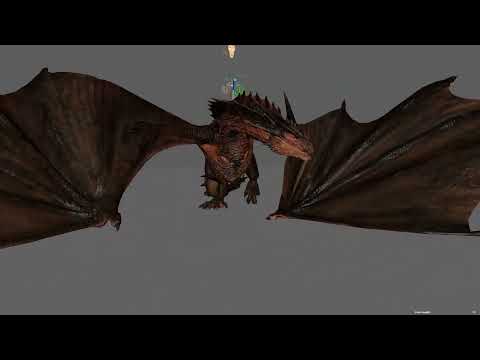 dragon walkcycle from Hans Gunnar Brekke. – Truong CG Artist
