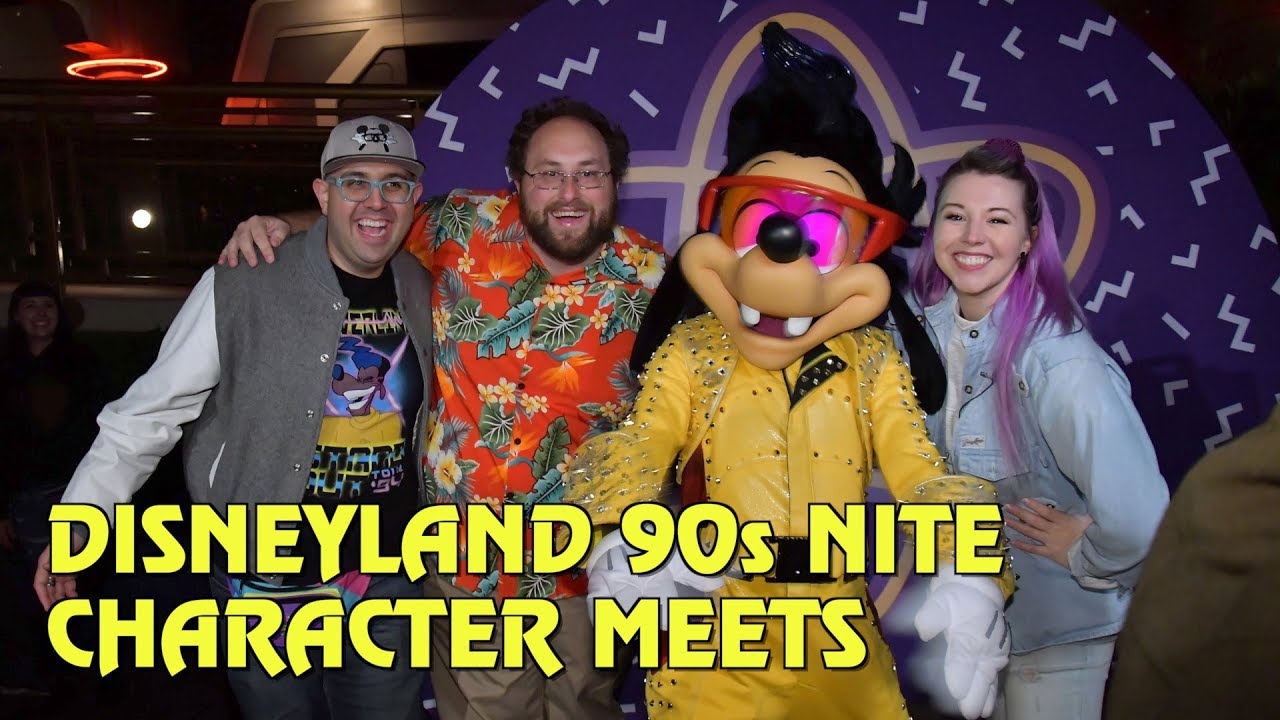 MyDisneyFix | 90s Disney Characters Meeting at Disneyland After Dark ...