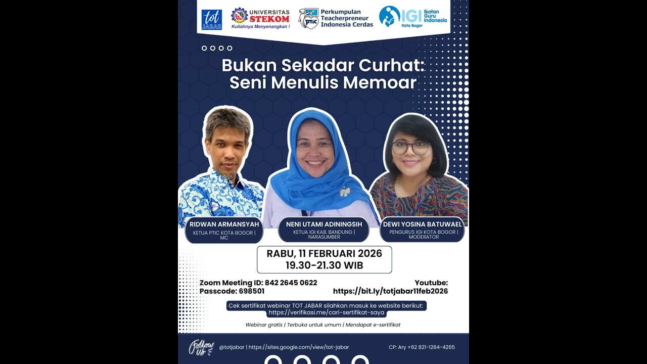 Bukan Sekedar Curhat: Seni Menulis Memoar