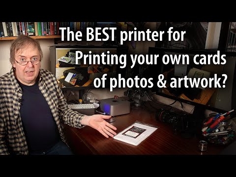 The best printer for cards of artwork & photos? What about cheaper inks? Printers for cardstock