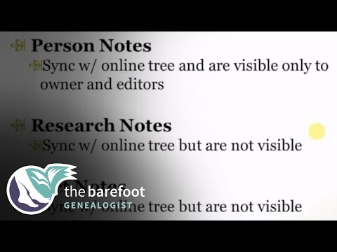 Family Tree Maker: Notes | Ancestry