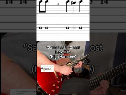 Ghost - "Satanized" - Intro Guitar Tab