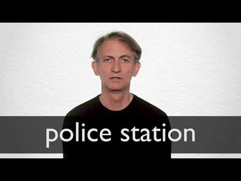 How to pronounce POLICE STATION in British English